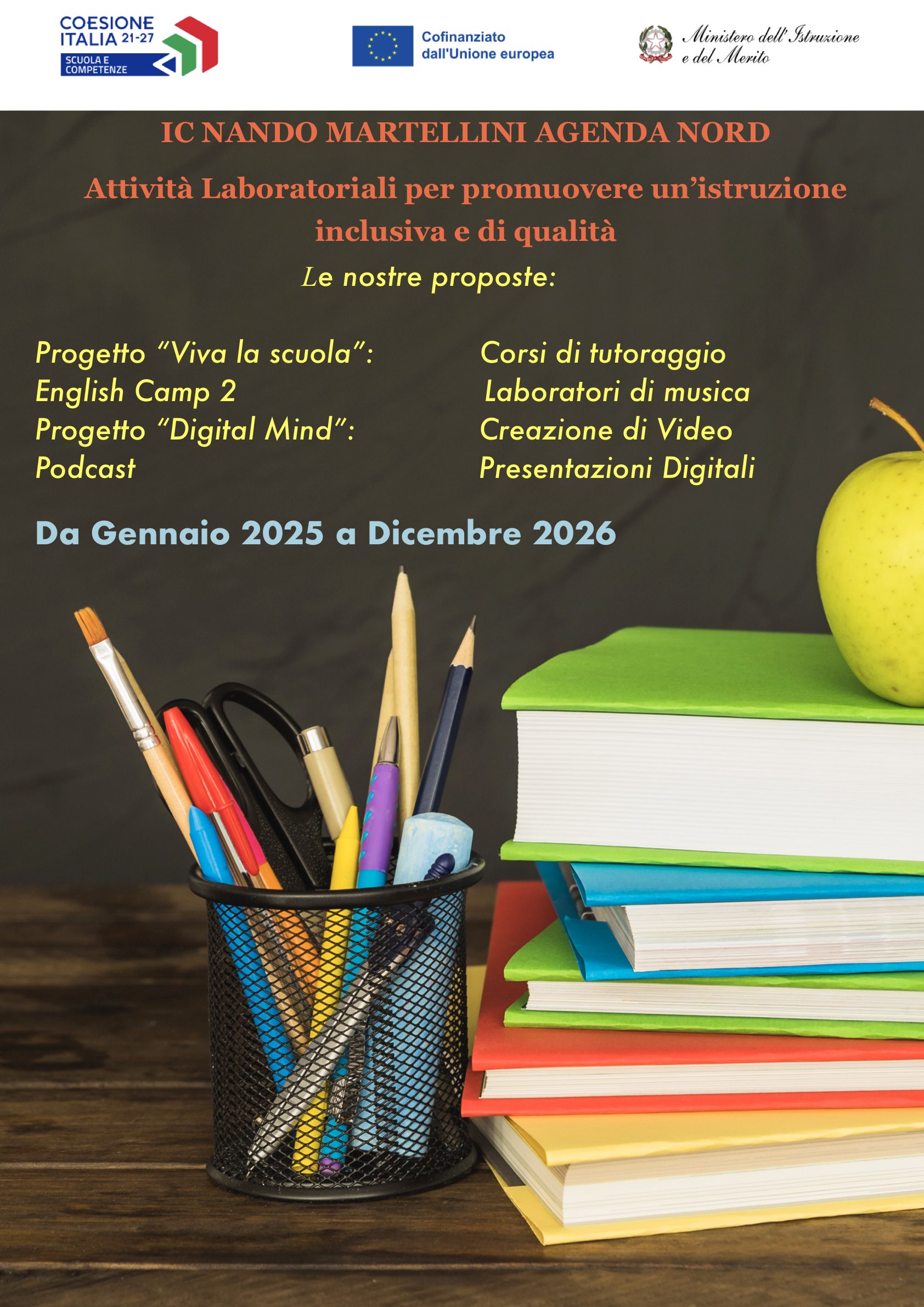 AGENDA NORD – Istituto comprensivo Nando Martellini Roma